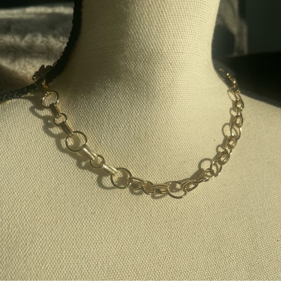 croft & barrow | Jewelry | New Croft Barrow Gold Circle Chain Necklace ...